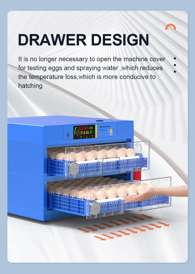 36 Egg Incubator and Hatcher Fully Automatic Small Chicken Eggs ...