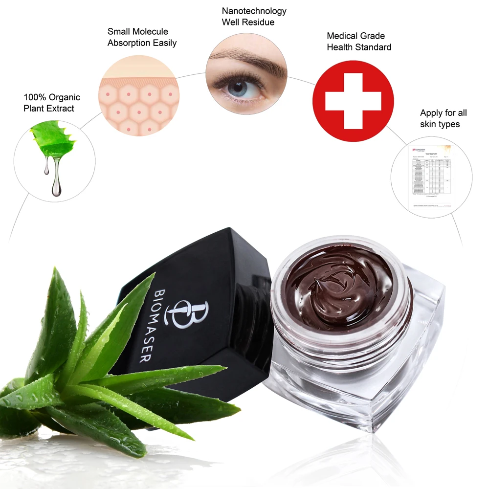 Biomaser Original Pure Plant 14 Colors Paint Eyebrow Microblading ...