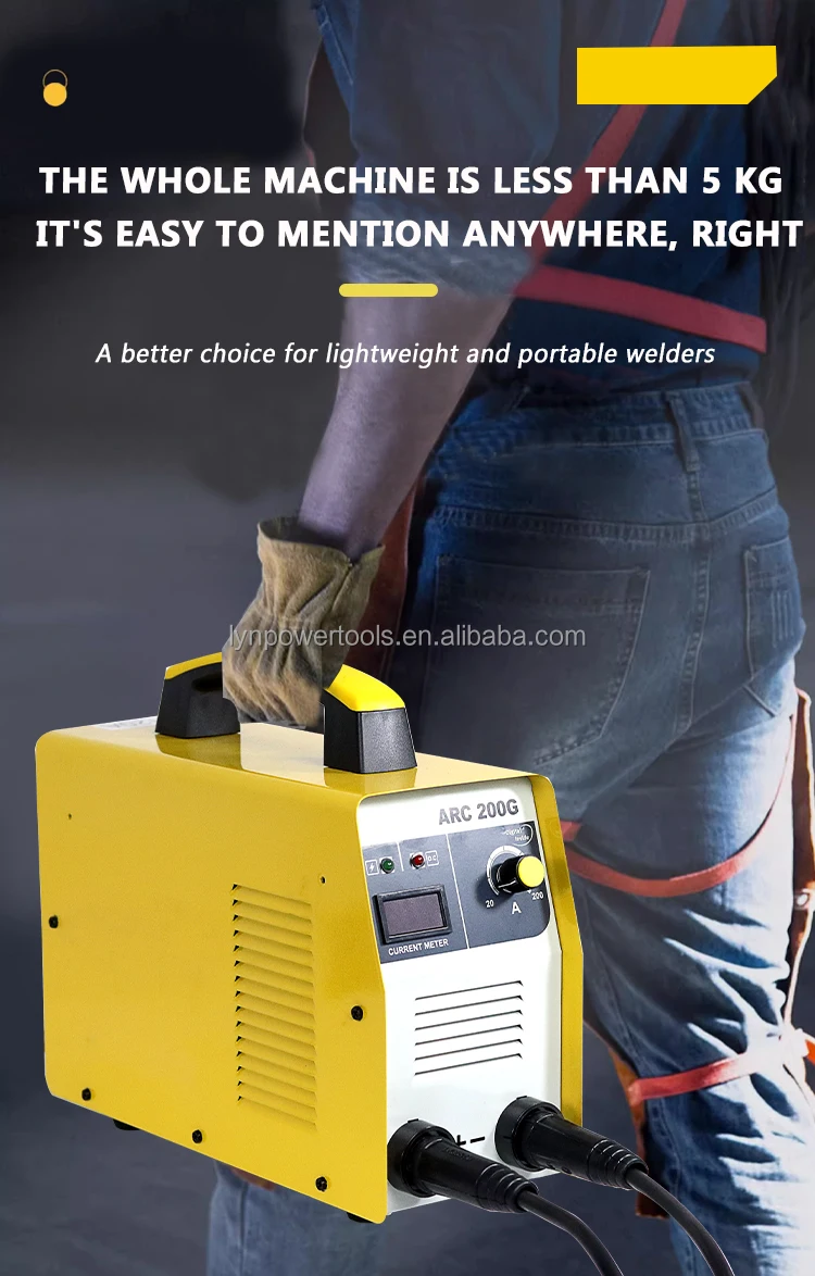 Km Portable Arc 200g Welder Ac Copper Wire Electric Welding Machine For ...