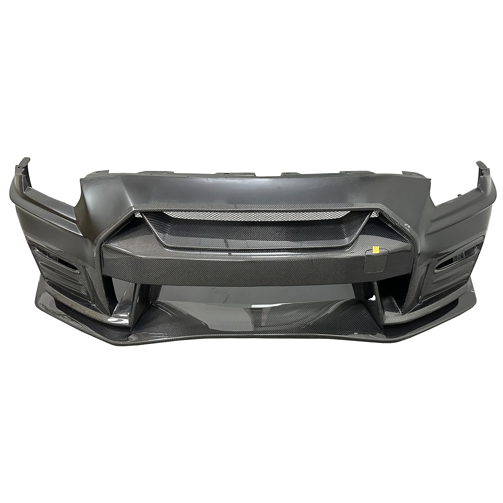 Nismo Style Partial Carbon Fiber Front Bumper Body Kit For Nissan Gtr ...