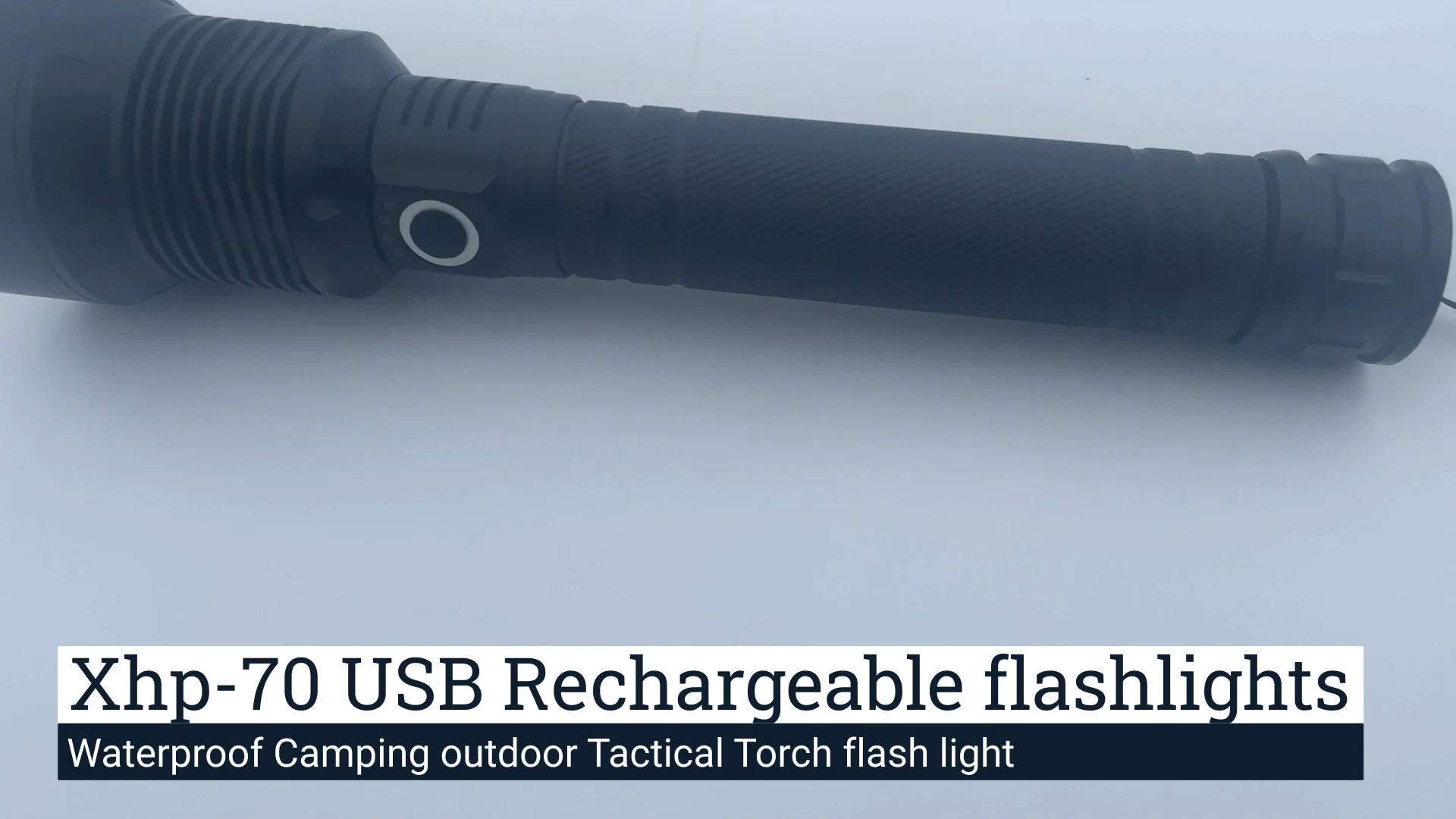 Waterproof Camping Outdoor Tactical Torchlight Flash Light Led Usb Rechargeable Flashlights ...