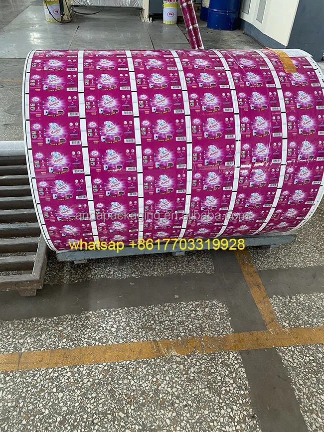 Detergent Powder in Small Bar Soap Nylon Package 15g-1kg