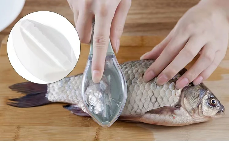 Kitchen Tools Fish Scraper Household Fish Scales Removal Artifact From ...