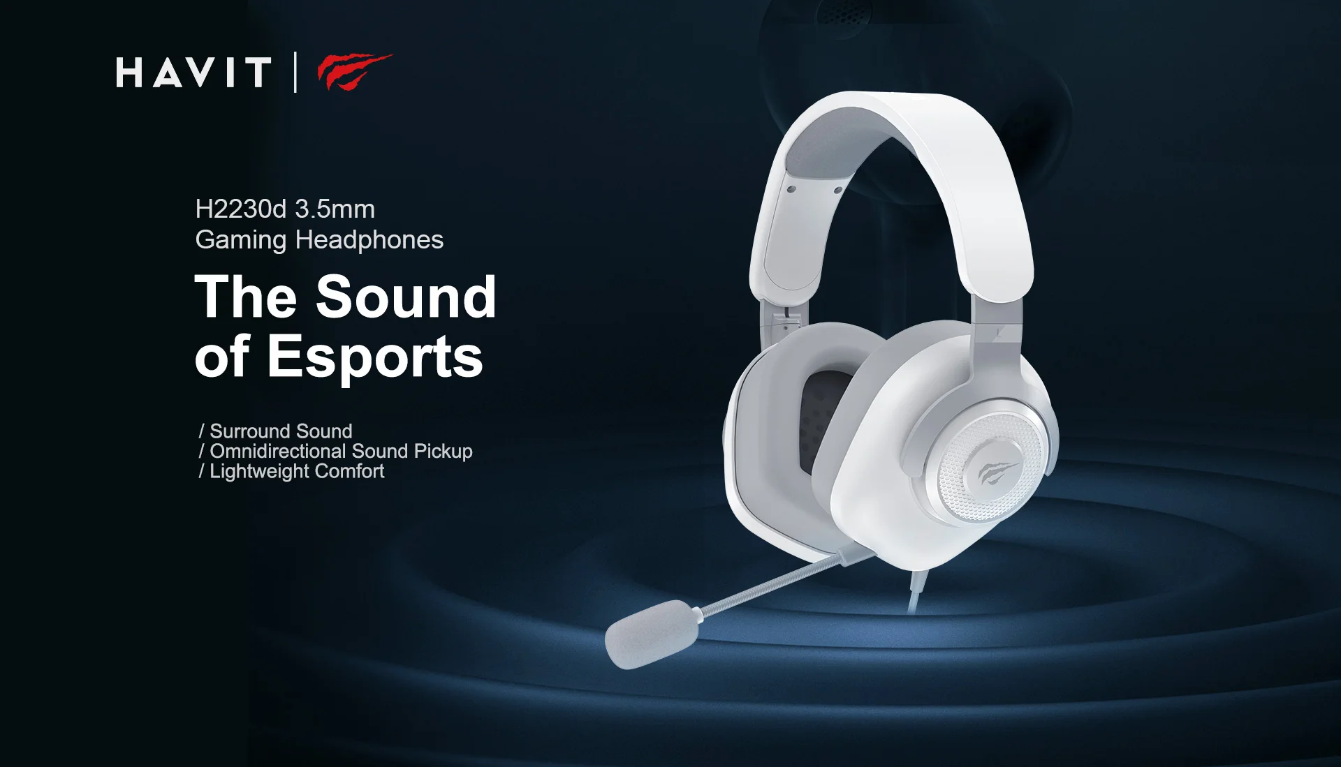 Havit H2230d Gaming Headset - Wired 3.5MM PC Computer Headphones with ...