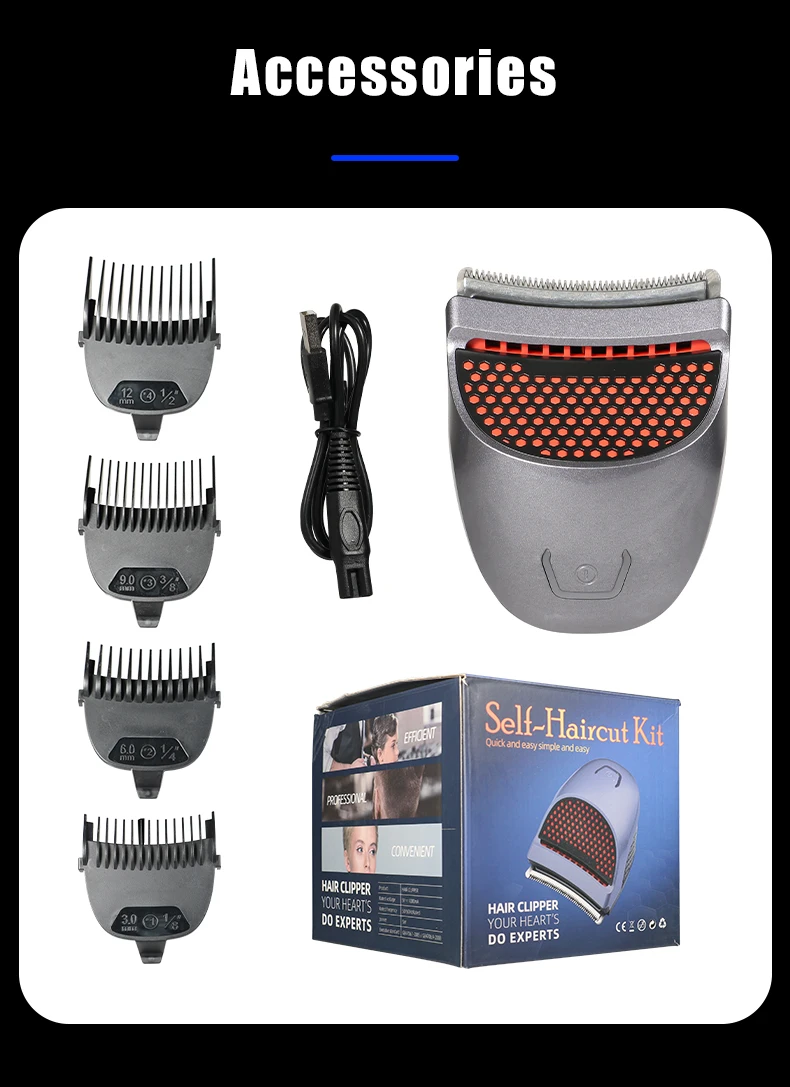 KooFex 7200RPM Barber Machine Professional USB Rechargeable Electric ...