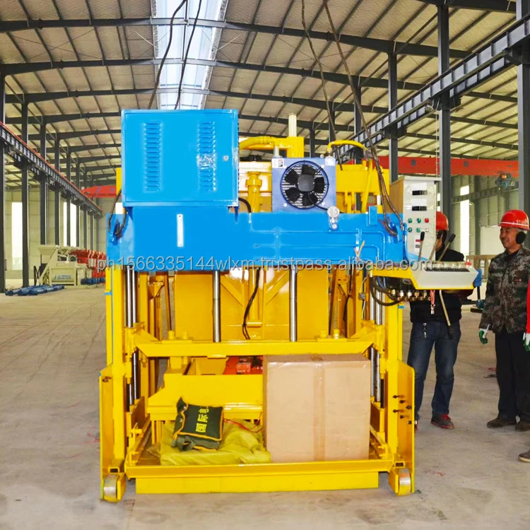 Interlocking Paver Cinder Automatic Hollow Cement Concrete Block Making ...