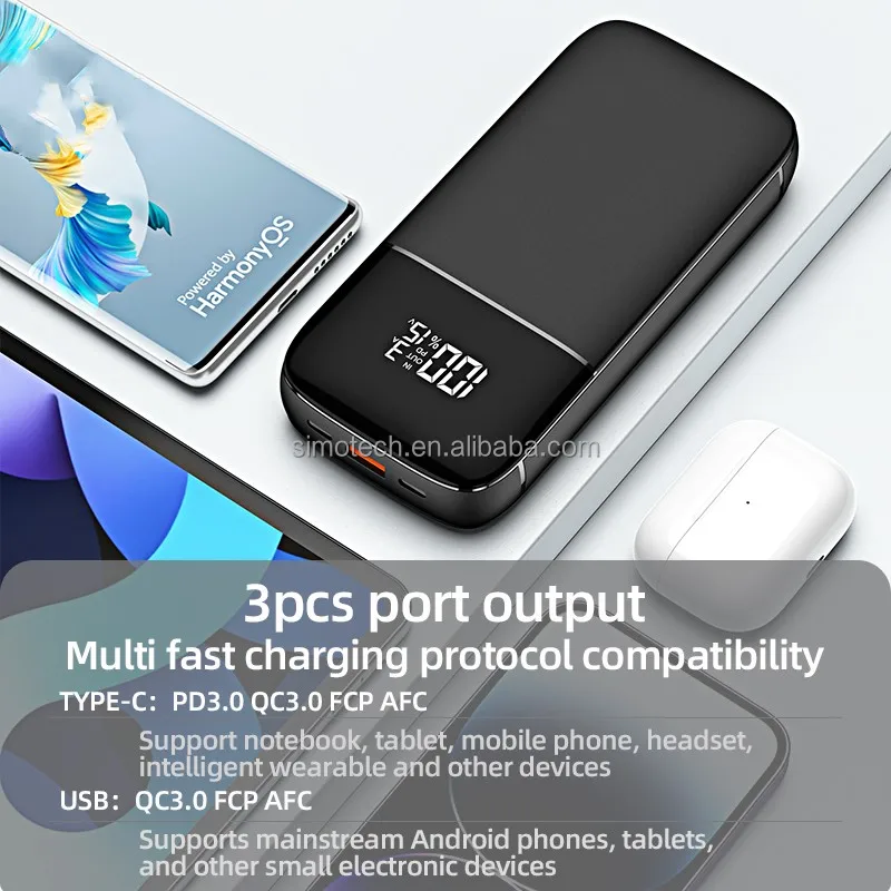 Starlink Mini Power Bank 100w 20000mah Large Capacity Battery Output ...