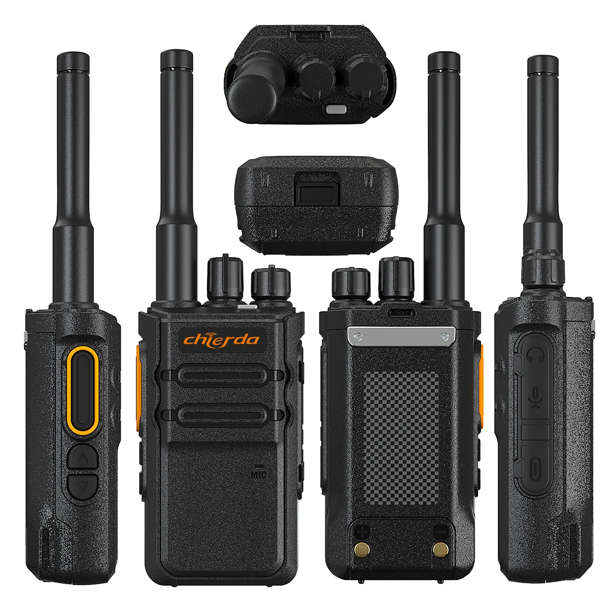 Chierda Tc88 2w Vox Type-c Charger Two Way Radio Uhf Vhf Walkie Talkie ...