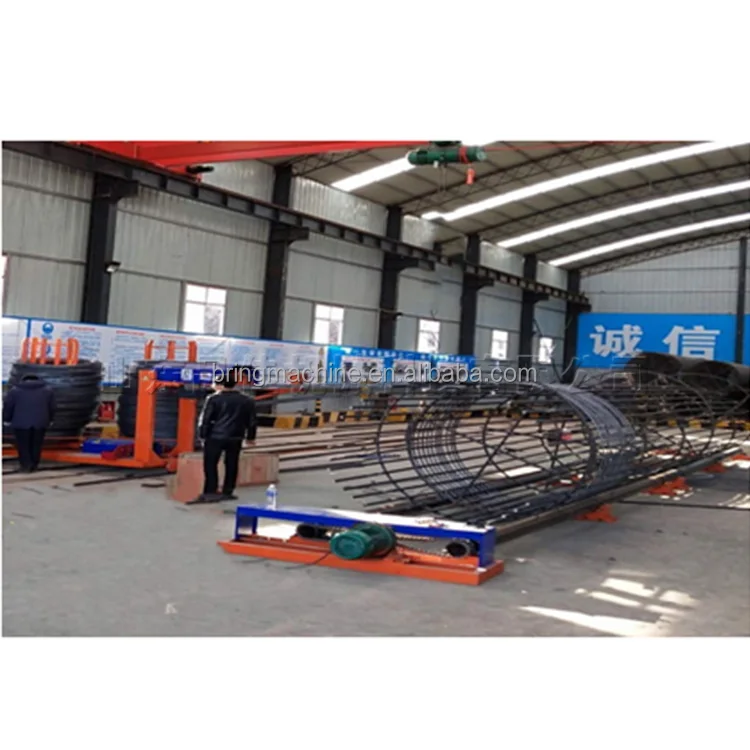 3000 Semi-automatic Steel Cage Winding Machine Steel Cage Winding ...