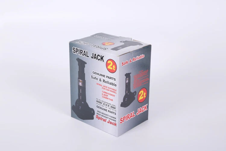 2ton Black Spiral Screw Jack Bottle Jack Lifting The Car - Buy Spiral ...