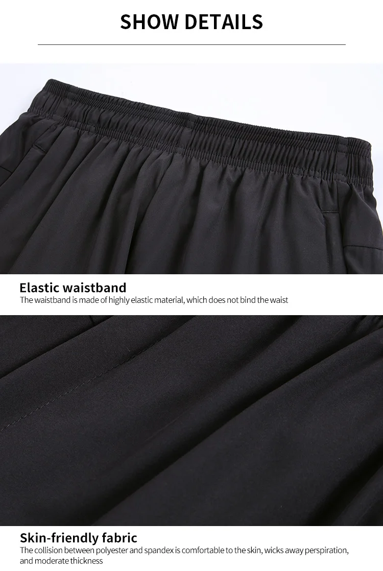 Athletic Men Wear Sport Running Shorts with Back Zipper Pocket Blank ...