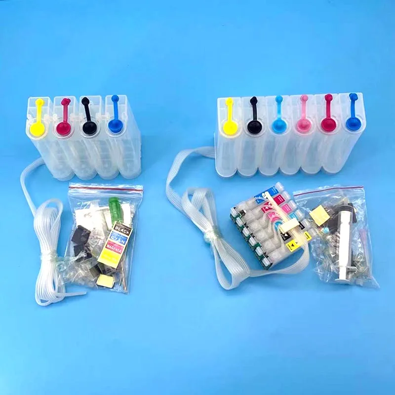 用于epson T60 1390 1400 1410 1500 Wink罐打印机ciss墨盒的散装墨水ciss系统 - Buy 85n 6色空填充墨盒爱普生照片1390 R1390 R330 ...