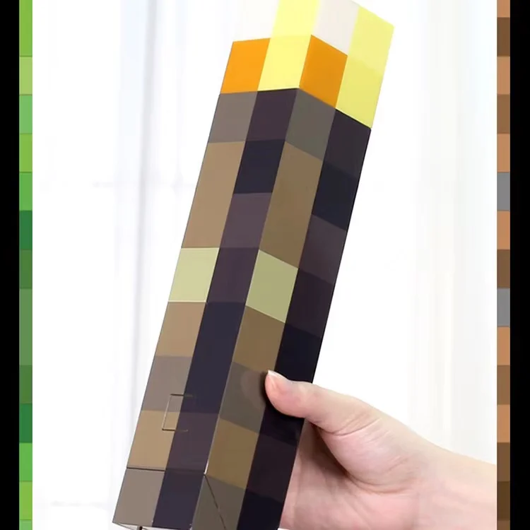 Hot Selling Led Usb 4 Colors Hand Wall Brownstone Minec Raft Torch ...