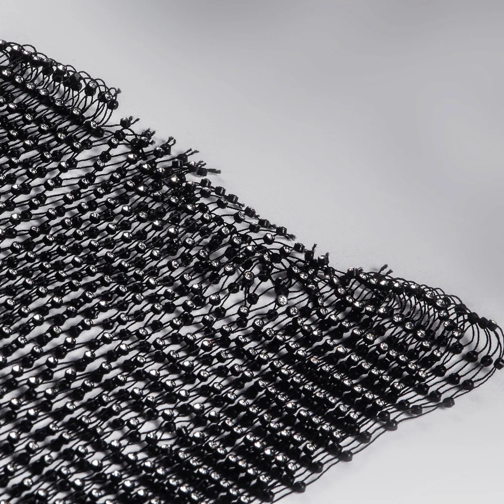 Cross-entry Supply 2024 Aliexpress Beach Summer Popular Mesh Rhinestone ...