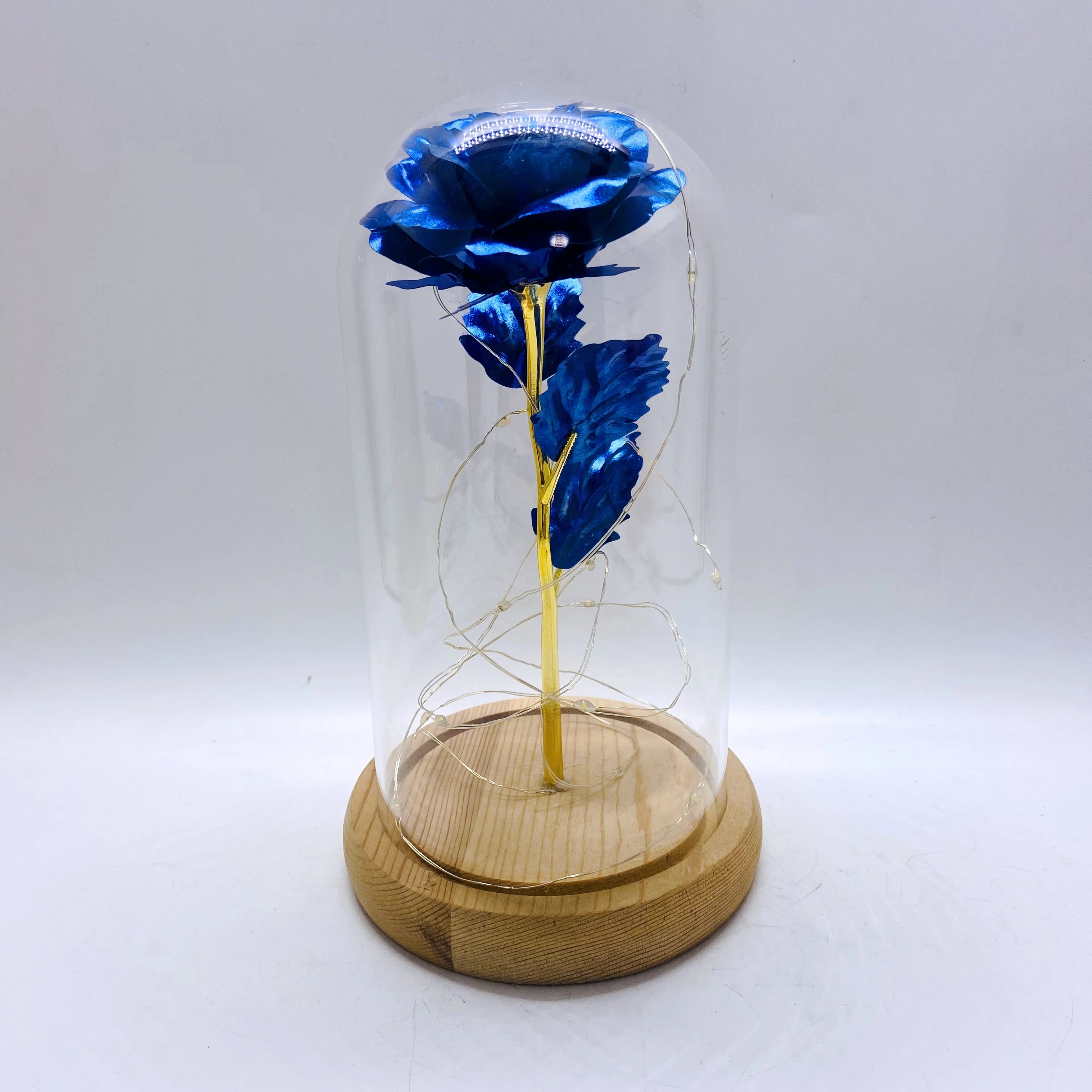 Wholesale Forever Long Lasting Immortal Preserved Rose In Glass Dome ...