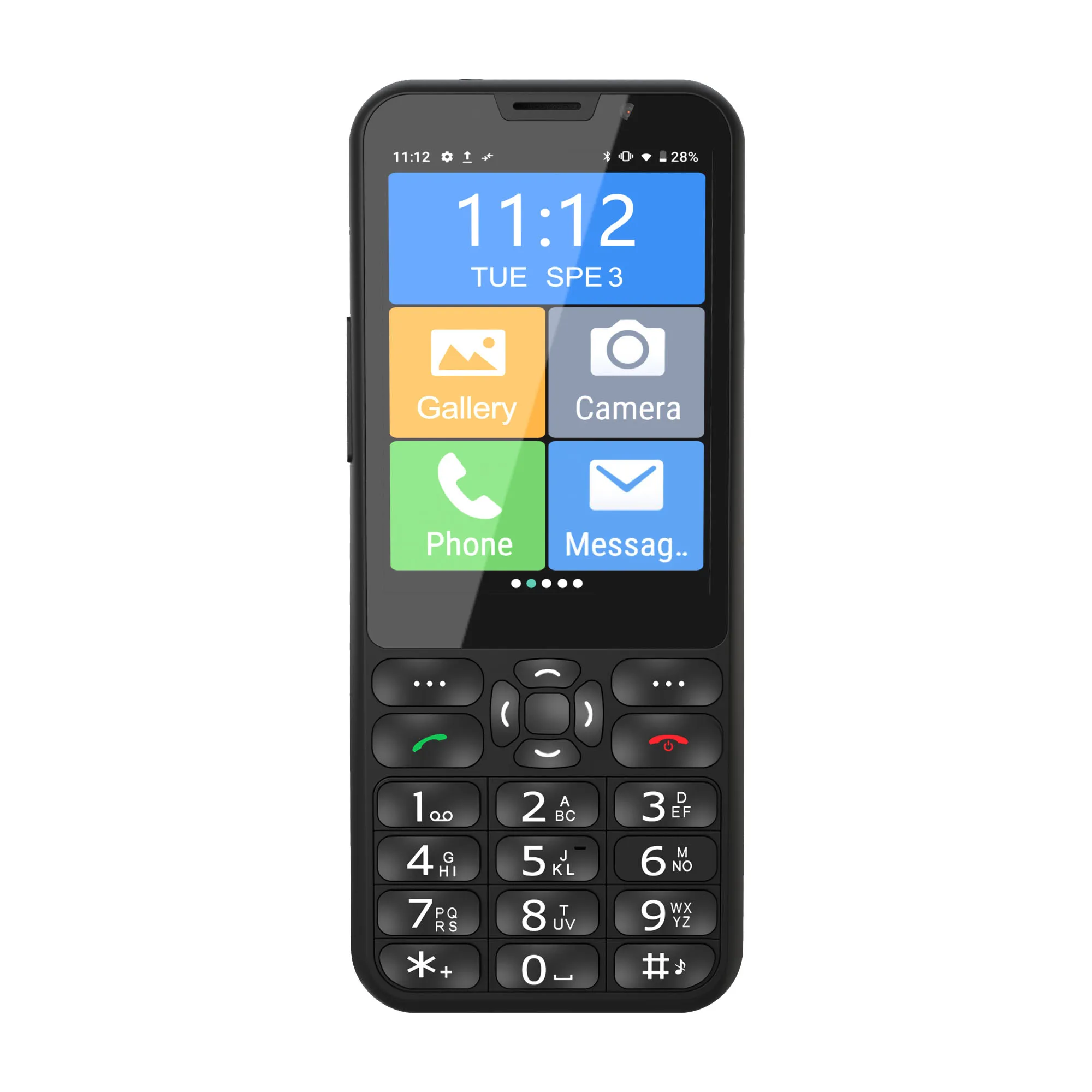 Alibaba.com: 3.25 Inch 4G LTE Keypad Smartphone with Big Battery, Hot ...