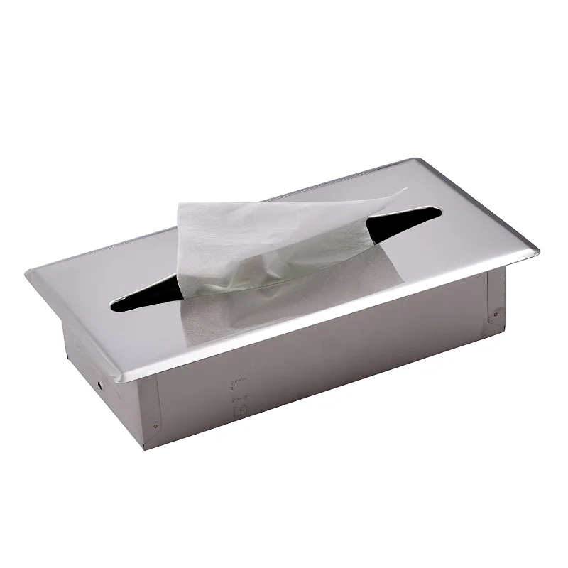 Stainless Steel Wall Mount Recessed Tissue Dispenser Bathroom ...