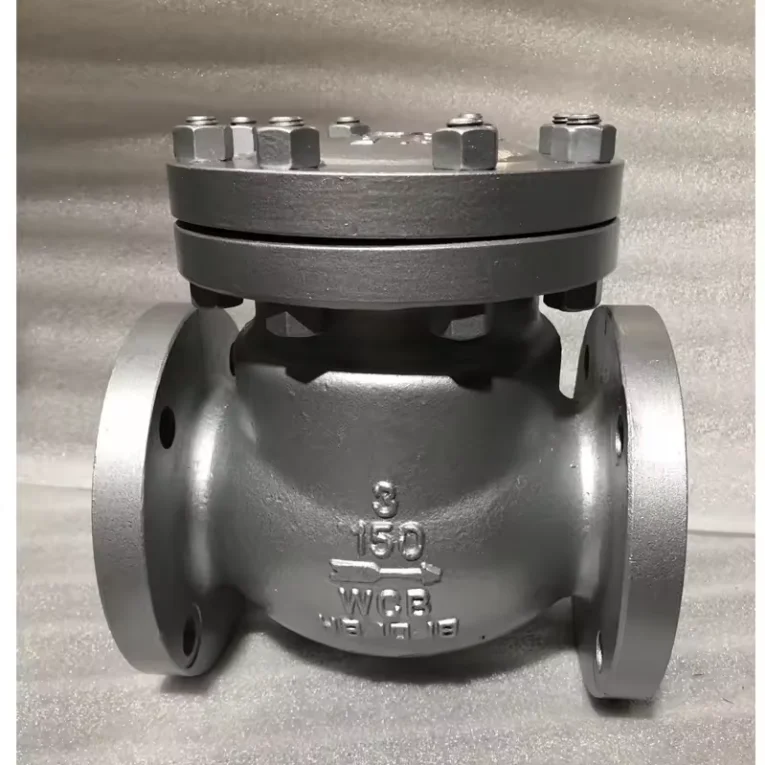 ANSI PN16 150LB Cast Steel WCB Flange Check Valve ASME A216 Forged ...