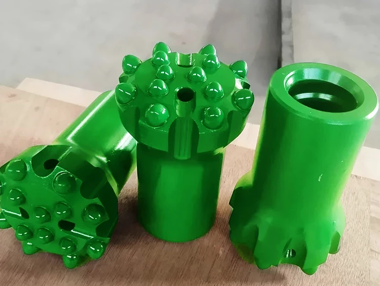 T51 102mm Spherical Rock Drill Mining Tools Thread Button Bit - Buy T51 ...