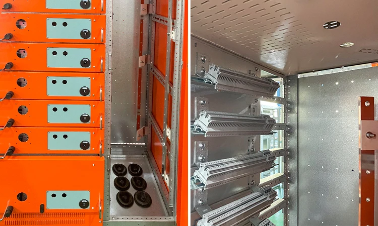 100mm Module 3p Low Voltage Switchgear Electrical Switchboard 8pt ...