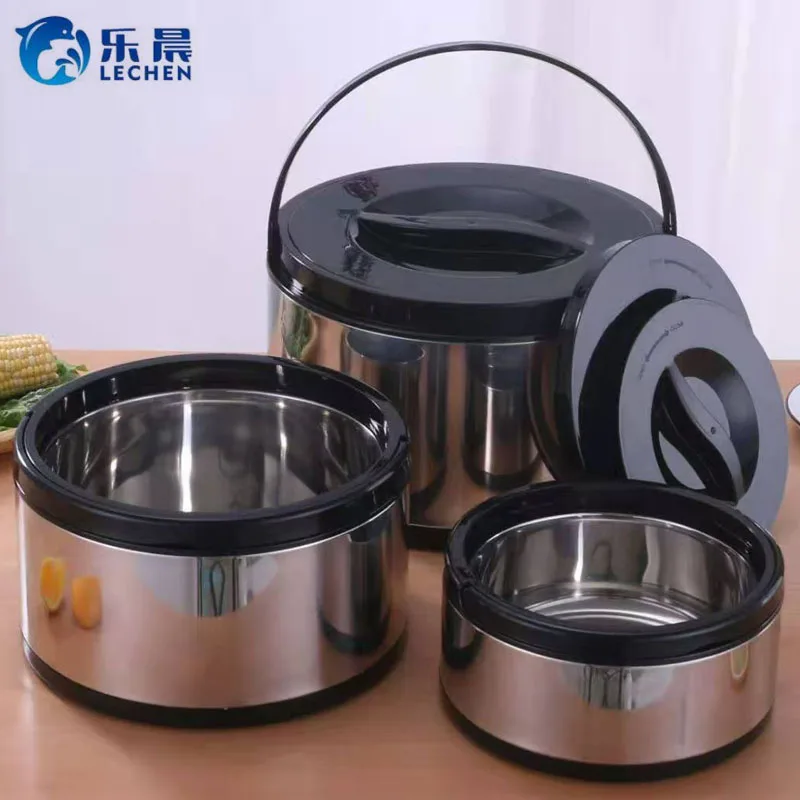 Hotpot Food Warmer Stainless Steel Double Heat Preservation Pot With ...