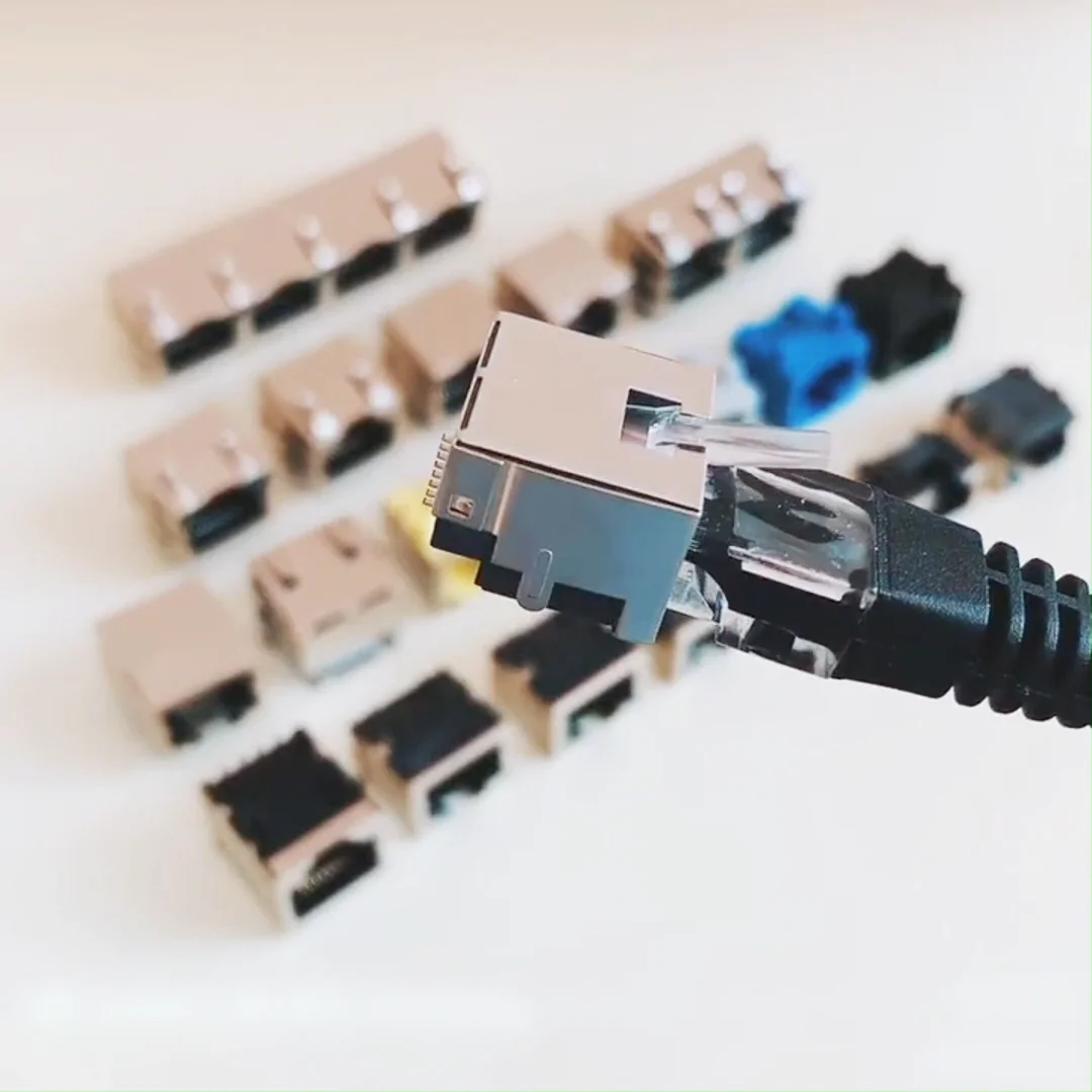 634108150321 Modular Jack Shielded Tab Up Smt Horizontal Rj45 Mid-mount ...