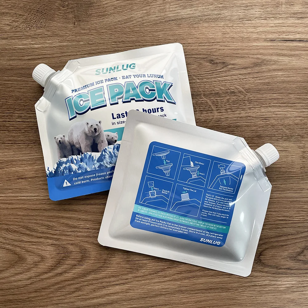 Custom Cooler Ice Packs Reusable Ice Packs For Coolers Long Lasting ...