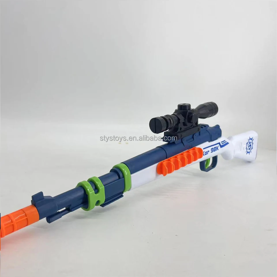 Manual Kar98k EVA Soft Bullet Blaster - Fun Outdoor Toy