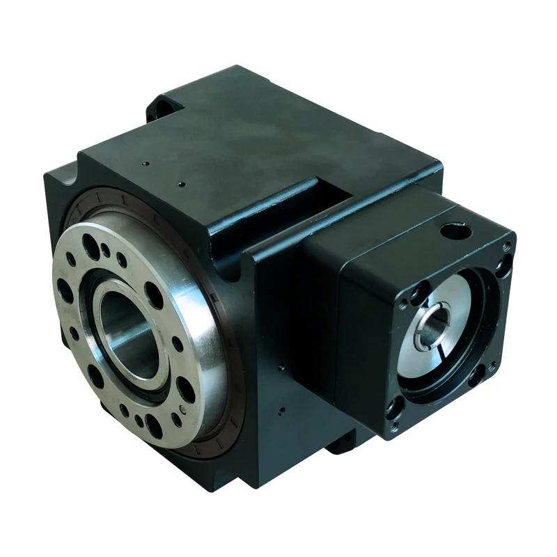 Heavy Duty Helical Spiral Gear Hollow Rotating Platform Speed Reduction ...