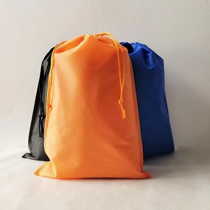 Custom Large Cotton Reusable Draw String Nonwoven Fabric Dust Bag Eco ...