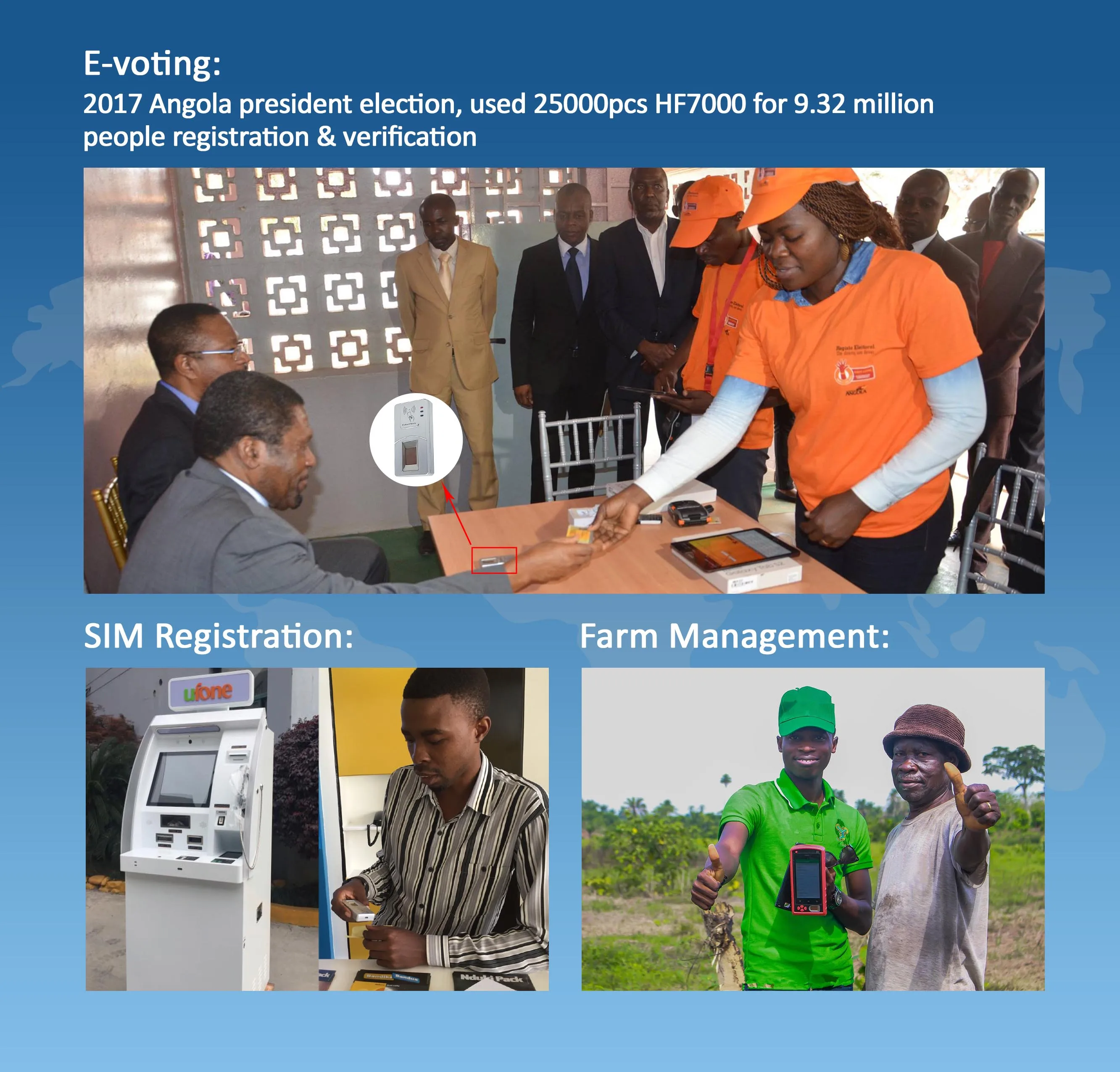 HFSecurity OS1000 Waterproof FBI Certified Usb 500dpi Biometric ...