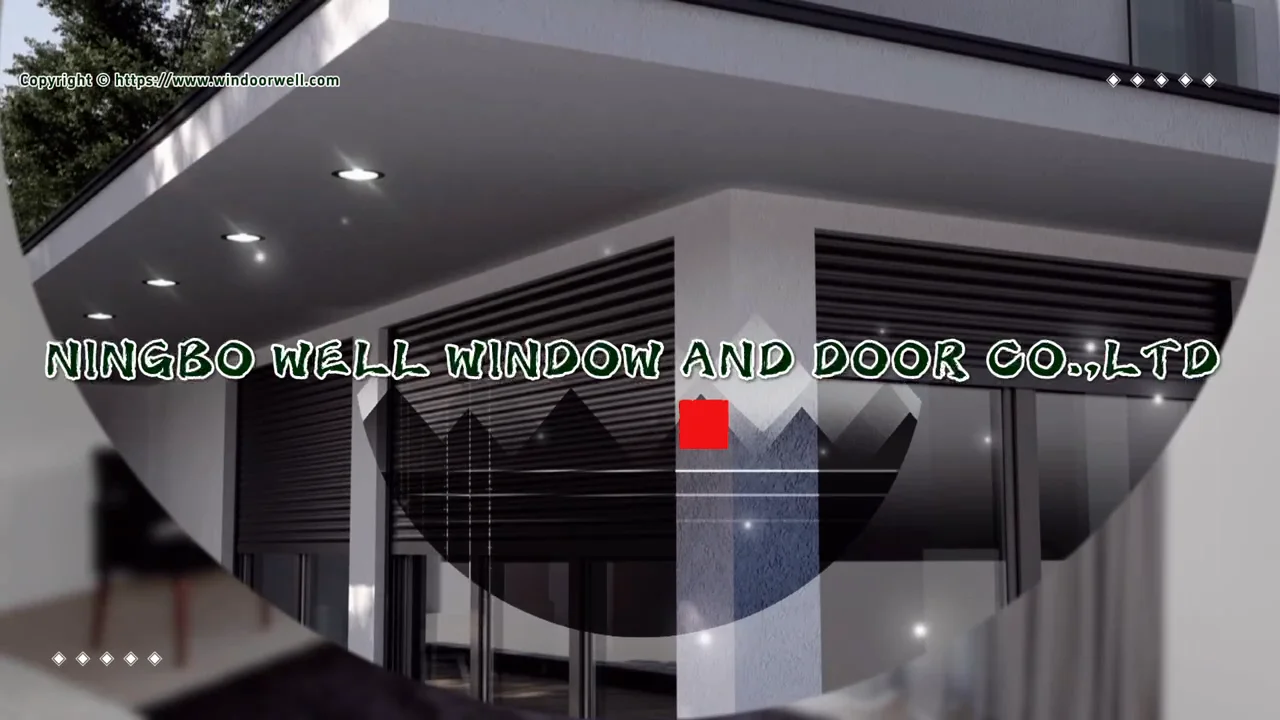 New Design Roll Up And Down Roller Shutter Bullet Proof Vertical Window ...