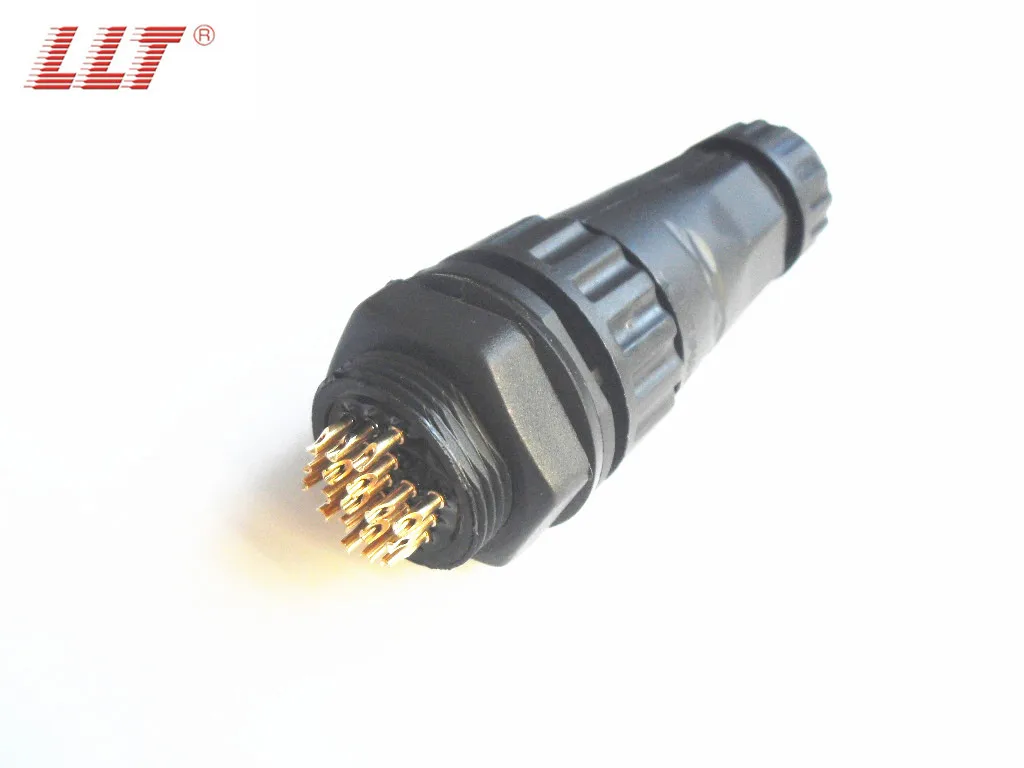 M22 Male Plug And Female Socket Signal Connector,Ip68 Waterproof Panel ...