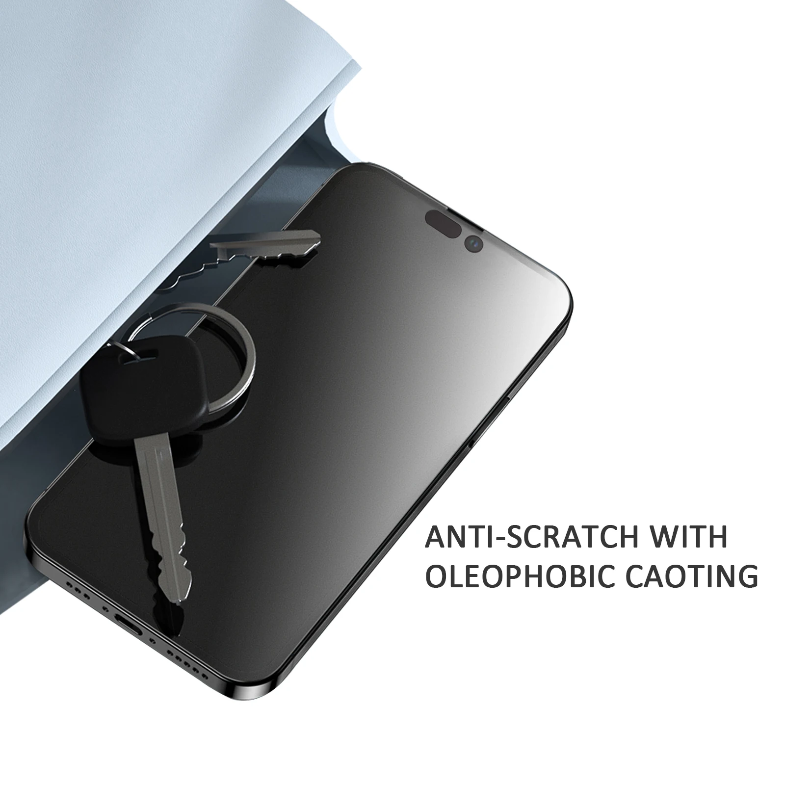 Anank 2024 Best-seller 9h 3d Anti Spy Privacy Tempered Glass Screen ...