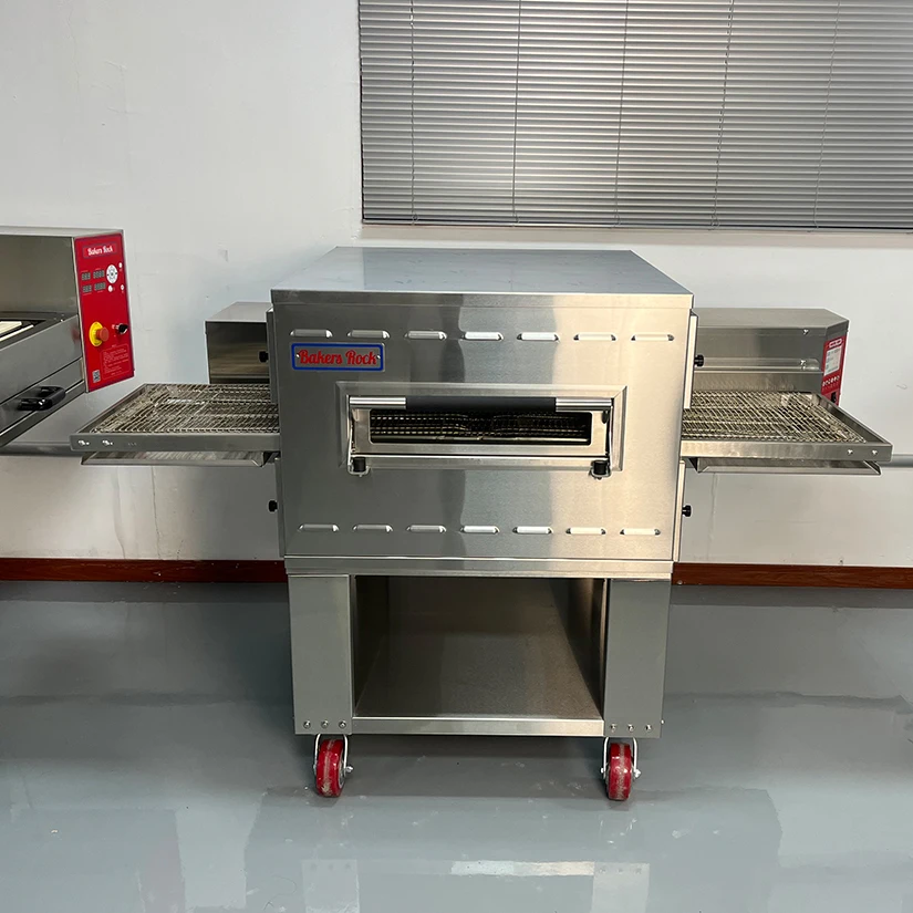 Commercial Stainless Steel Impingement Conveyor Belt Pizza Oven 18 Inch ...