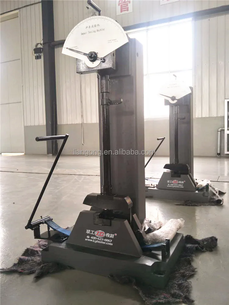 Probador de impacto Manual Charpy 300J, Máquina Manual de prueba de ...