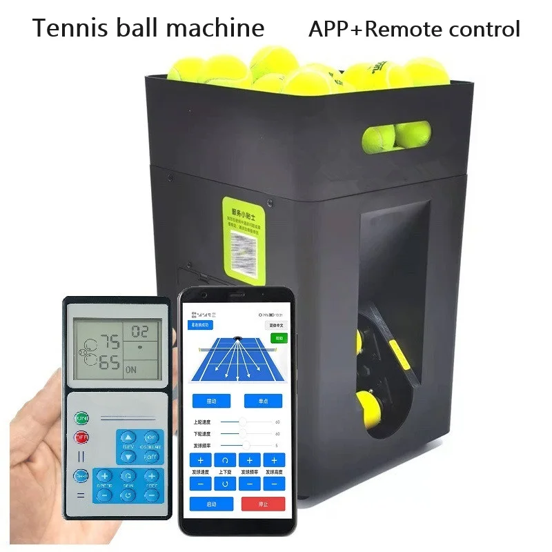 Hot Sale Practice Tennis Padel Ball Machine Jt02 App And Remote Control ...