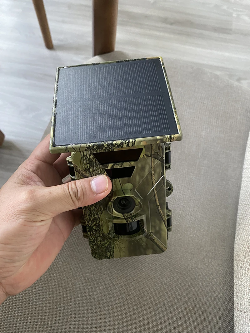 8K 60MP CMOS Sensor Solar Powered Wireless Deer Hunting Trail Camera ...