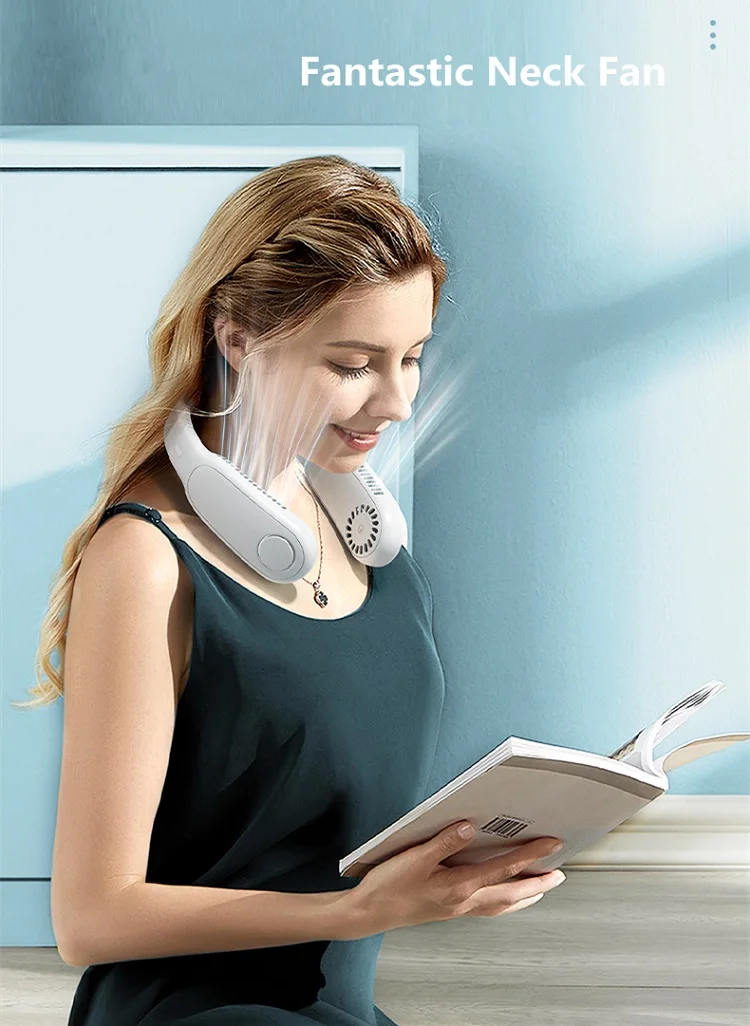 Custom Personal Cooler Bldc Electric Fans Hanging Charger Smart ...