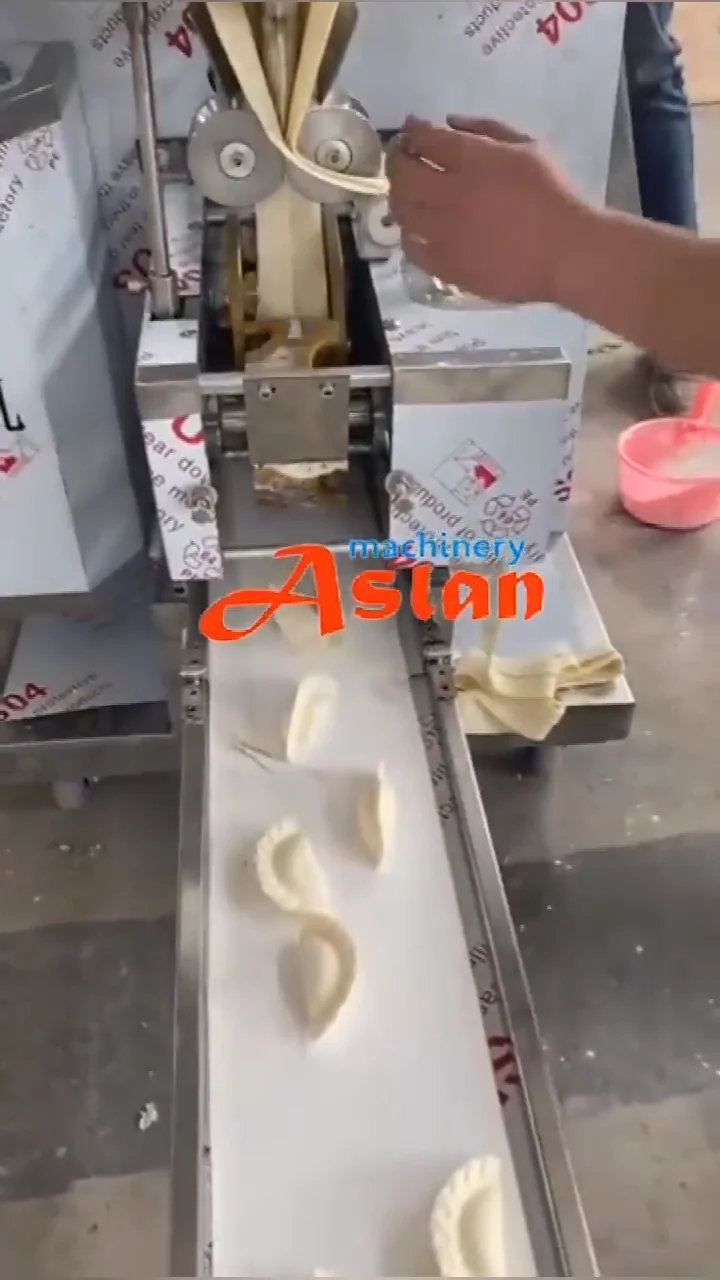 Fried Curry Puff Maker Machine/ Round Spring Roll Wrapper Machine ...