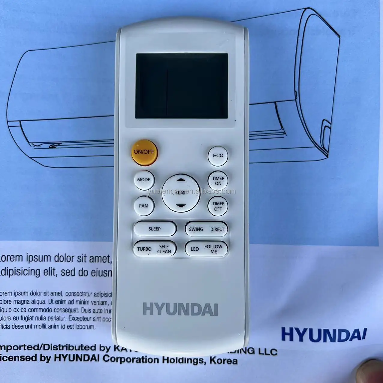 Hyundai DUAL INVERTER Cooling Only Air Conditioner 12000BTU, 18000BTU ...