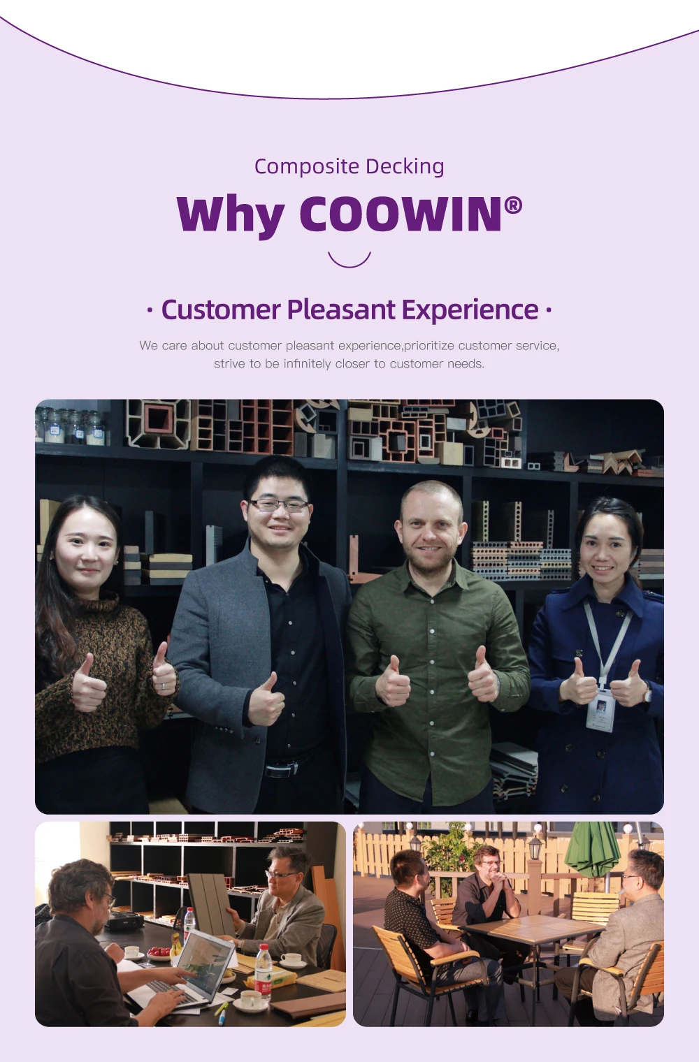 COOWIN WPC Decking - Durable, Eco-Friendly Outdoor Solutions