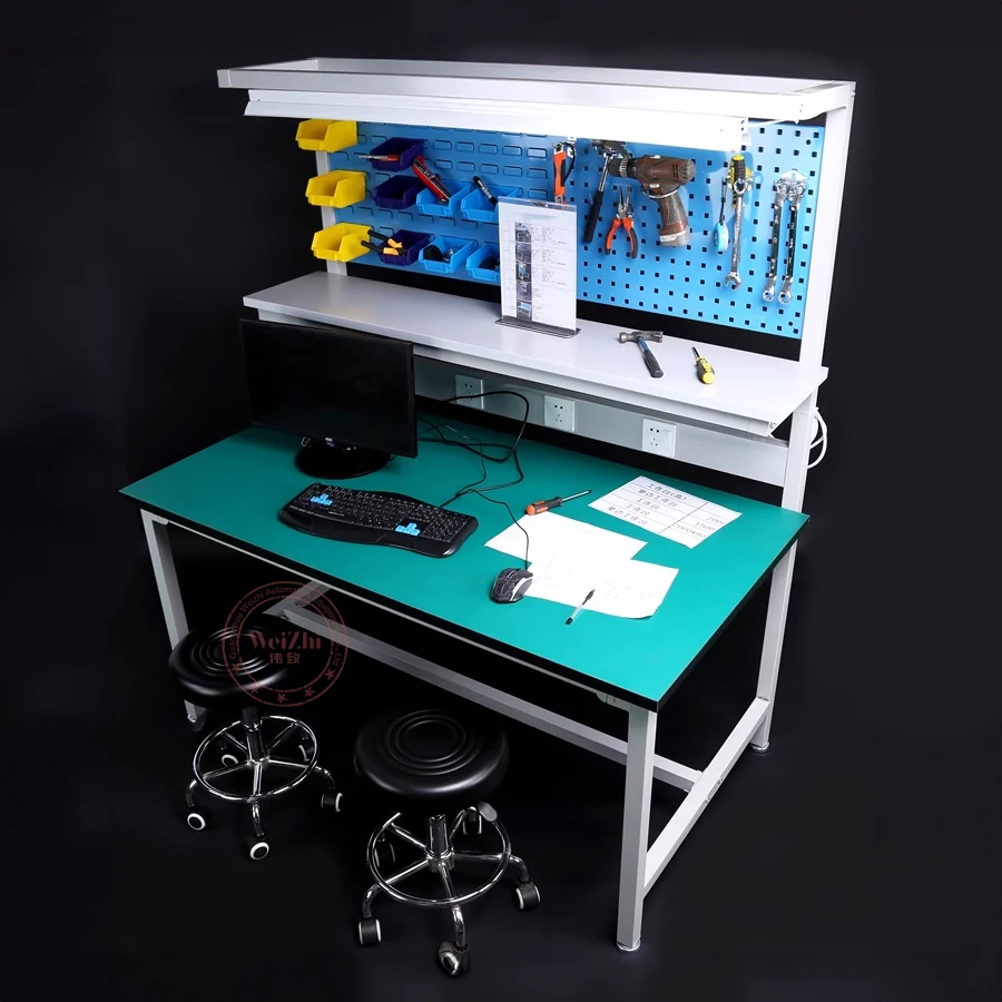 New Design Assembly Line Working Table Industrial Mobile Repair ...