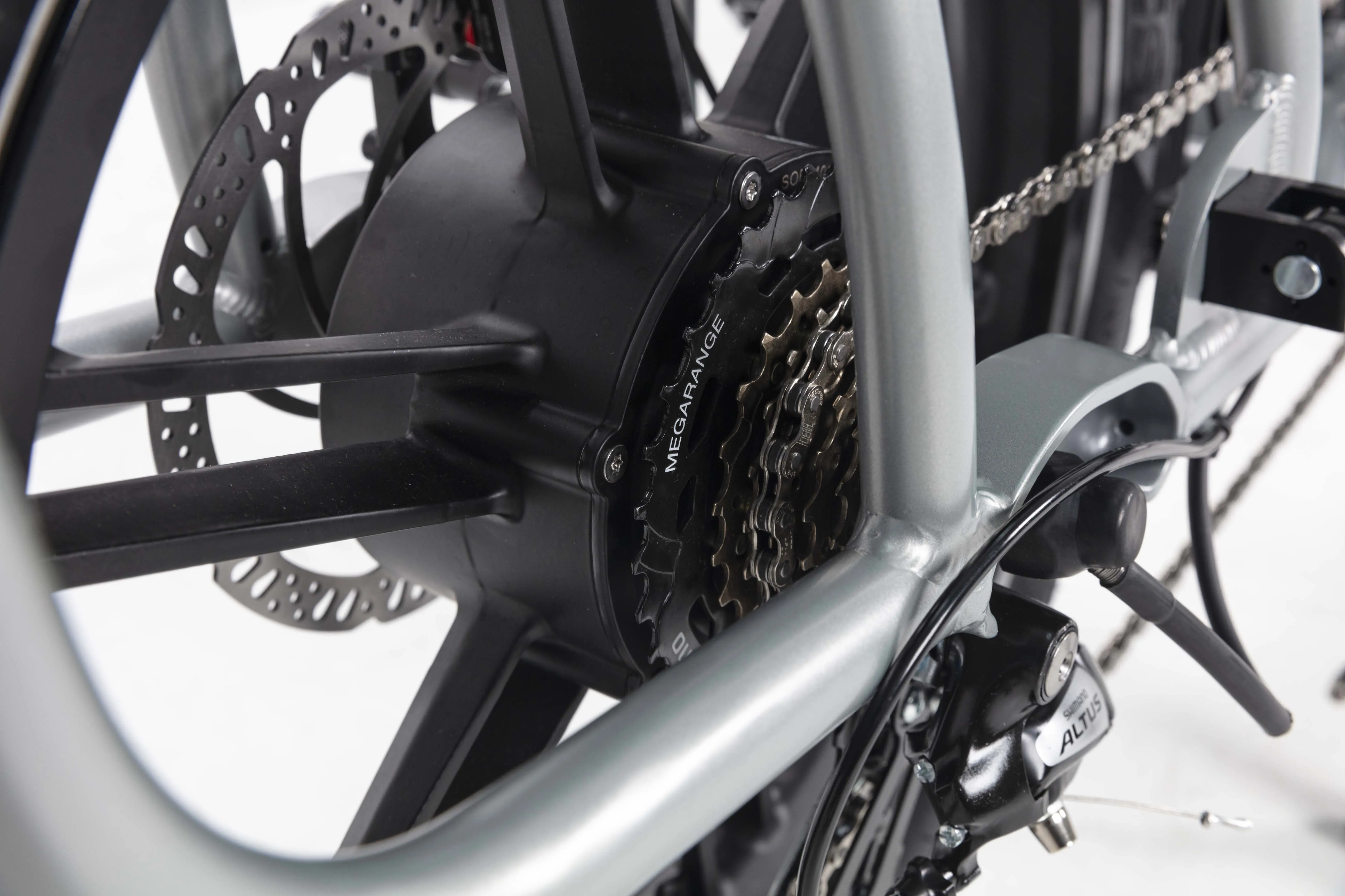 Fat Tire Long Tail 500w Motor E Bike 15ah Dual Battery Electric Cargo ...