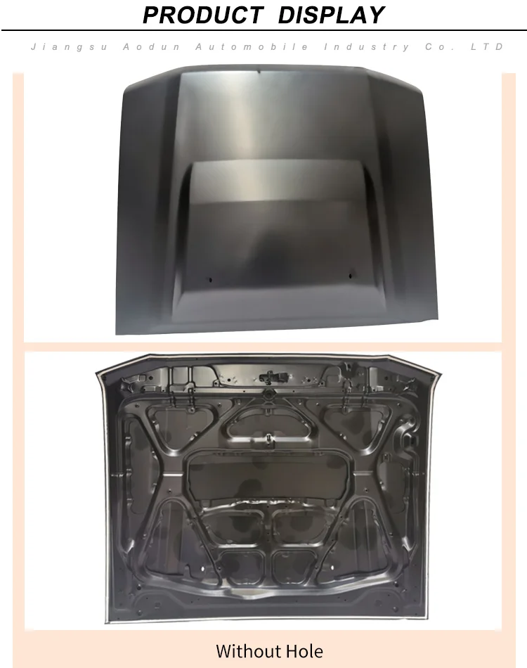 Toyota Land Cruiser FJ79 Body Parts - Steel Engine Hood