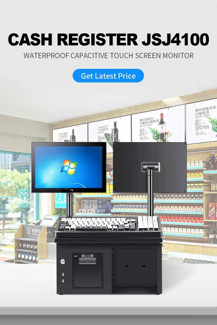 Sistema All-in-one Cash Register Pos System With Printer And Cash ...