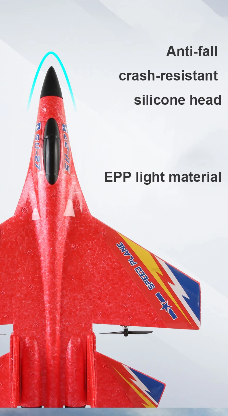 2022 Epp Aircraft Model Glider Foam Air Plane Anti-fall Unbreakable ...
