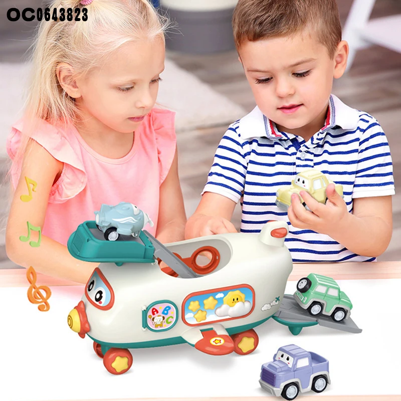 Musical Electronic Plane Toys Slot Car Race Track Sets For Child Boys ...