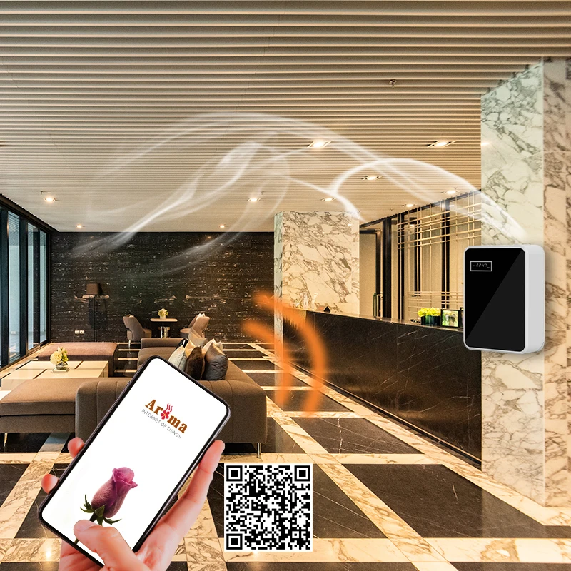 Ce Fcc Certificate Wifi Fragrance Dispenser Hvac Scent Perfume Diffuser ...