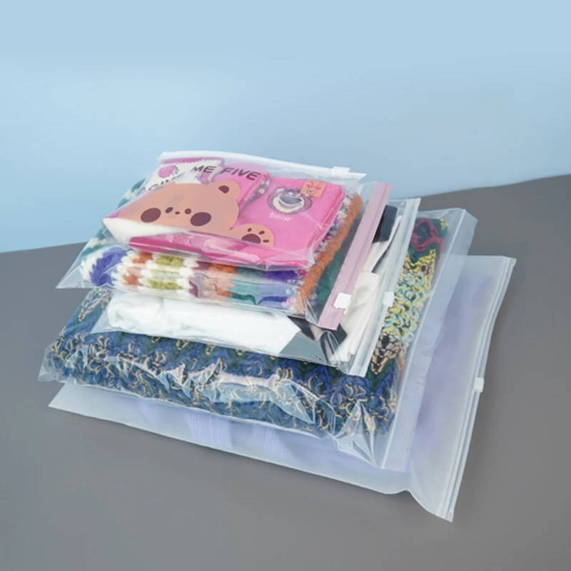 The New Custom Warning Words Zipper Packaging Packaging Bag Warning ...